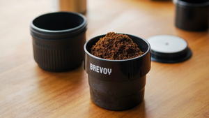 Brevoy Portable Espresso Machine: The Essential Double Shot Experience ...