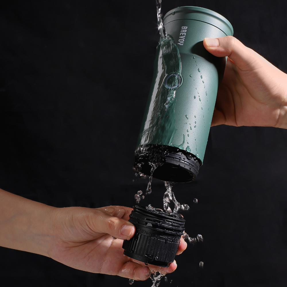 Portable Espresso Maker - Oceanic Black – BREVOY