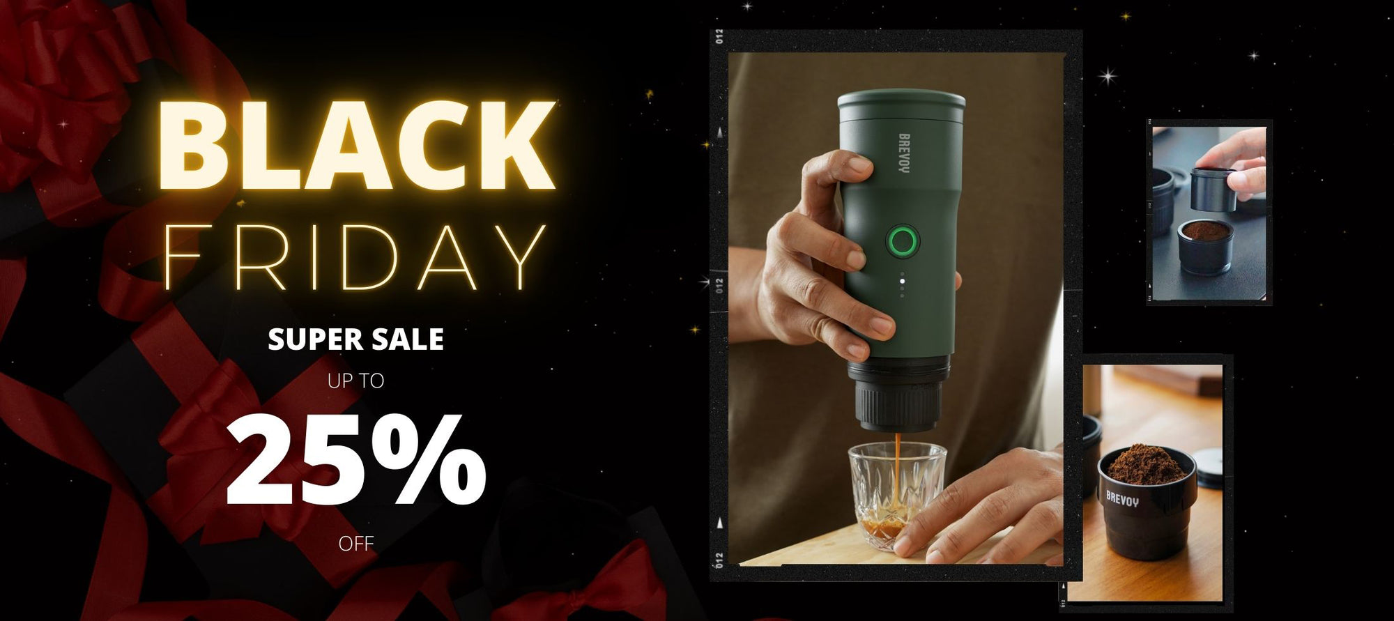 Brevoy | Portable Espresso Machine | Self-Heating Travel Coffee Maker ...